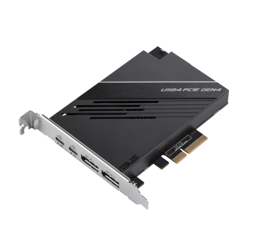 华硕推出 PCIe USB 4 扩展卡：40 Gbps 双向带宽、2C + 2 DP 接口设计-最新活动_华商网数码